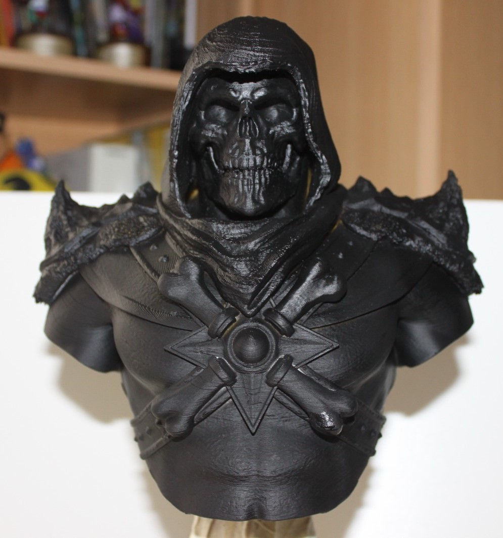 👤 SKELETOR MASTER OF THE UNIVERSE BUST・3D Print with the prusa mk1 3D ...