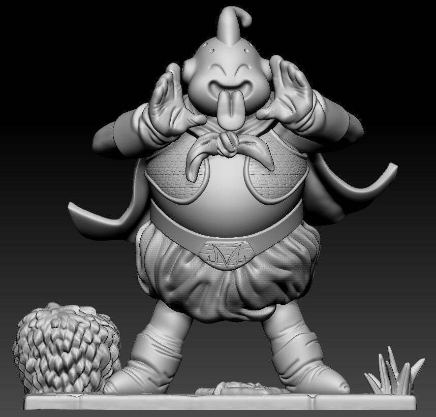 🐉 Fat Buu - Dragon Ball・Free STL File for ・Cults