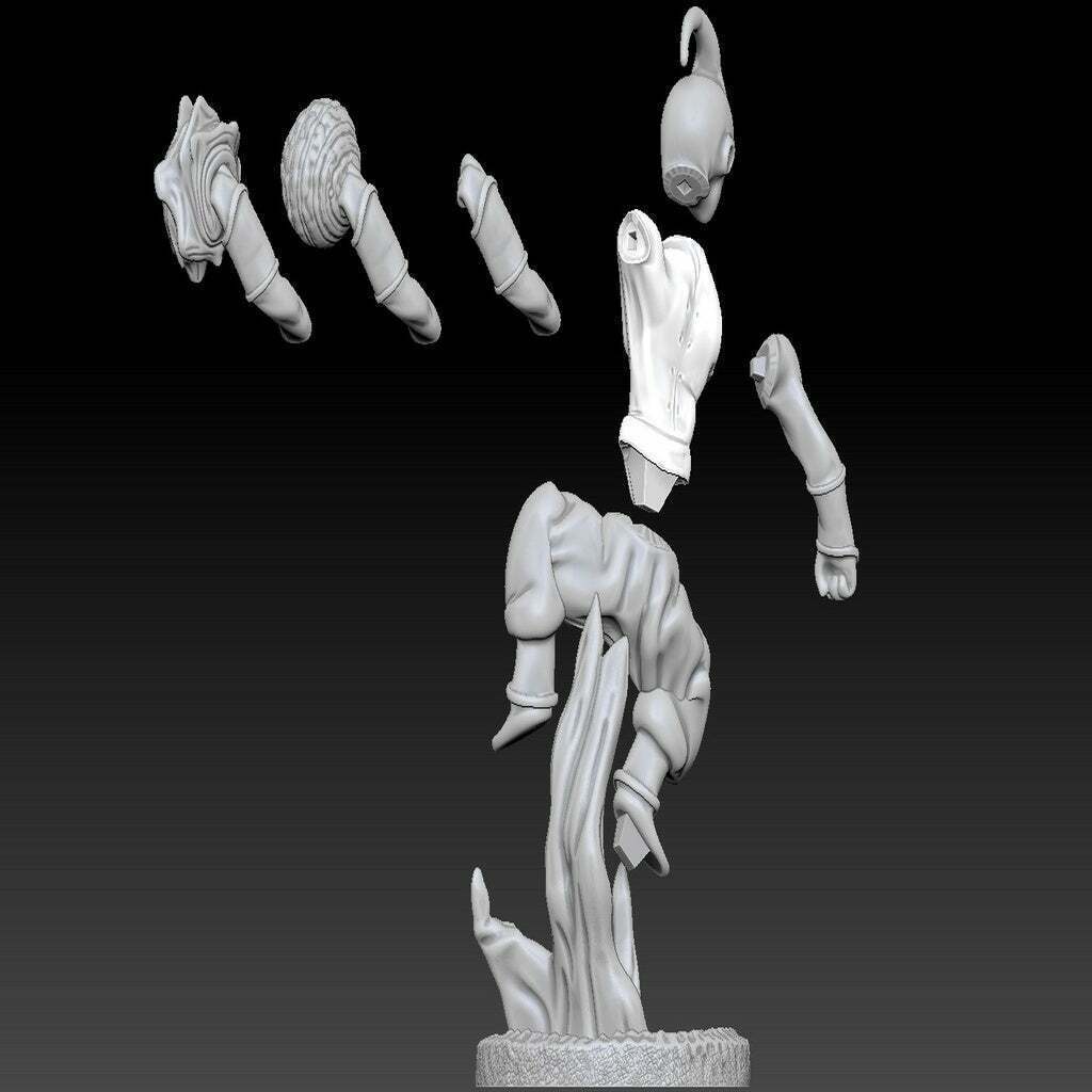 Free STL file Kid Buu 🐉 ・Object to download and to 3D print・Cults