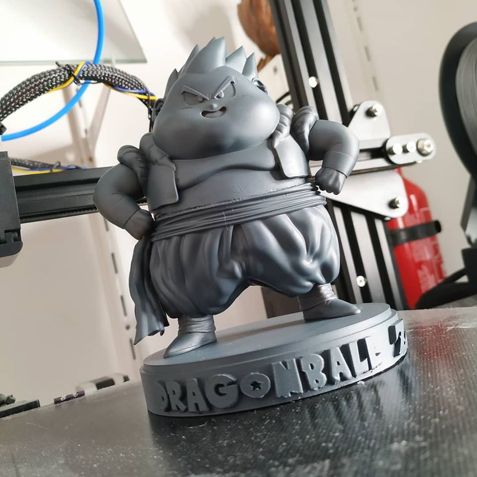 3D file Fat Gotenks - Dragon Ball Z 🐉 ・3D printer model to download・Cults