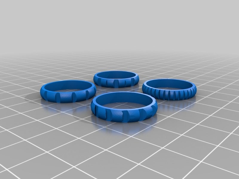 Free STL file Beautiful Rings 💍 ・3D print design to download・Cults