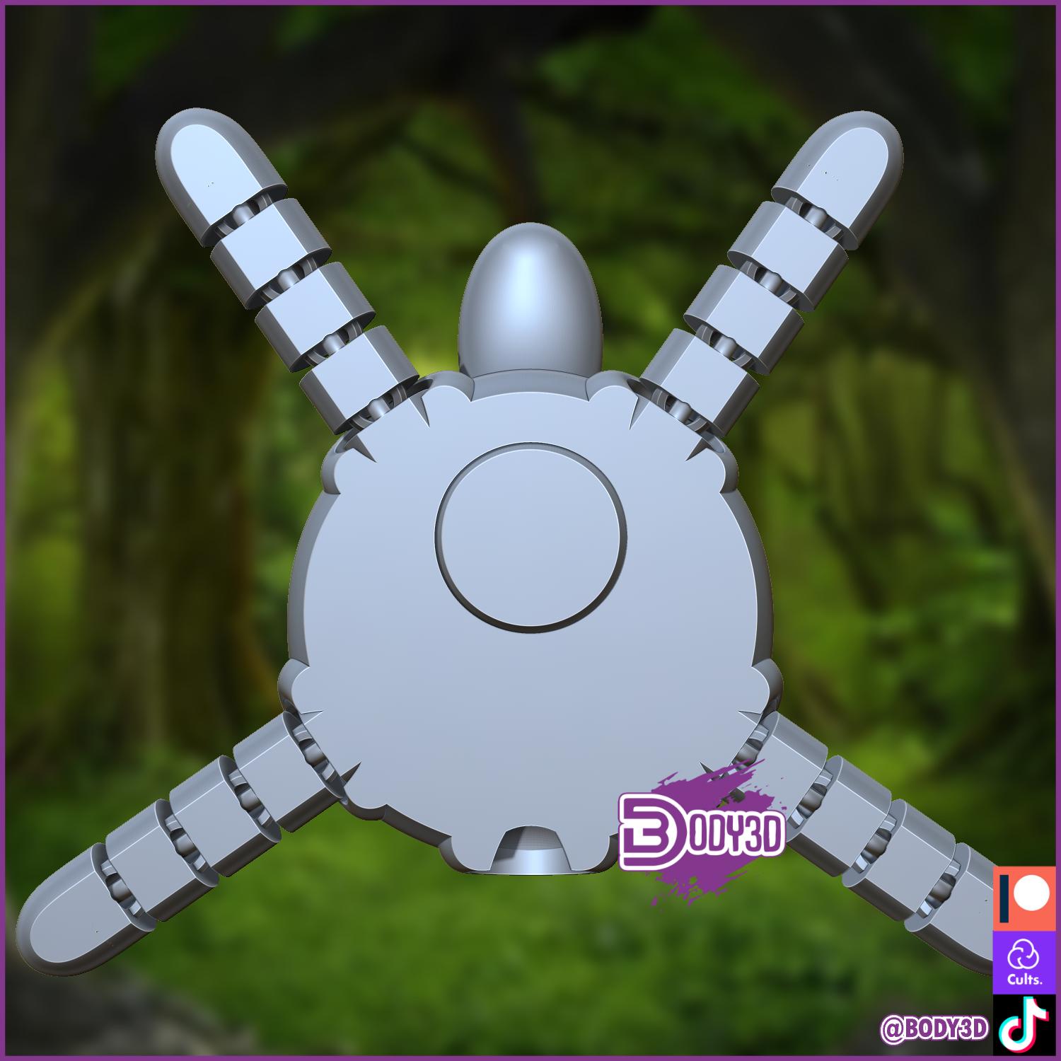 STL file Articulated Shuckle 🐉 ・3D printing idea to download・Cults