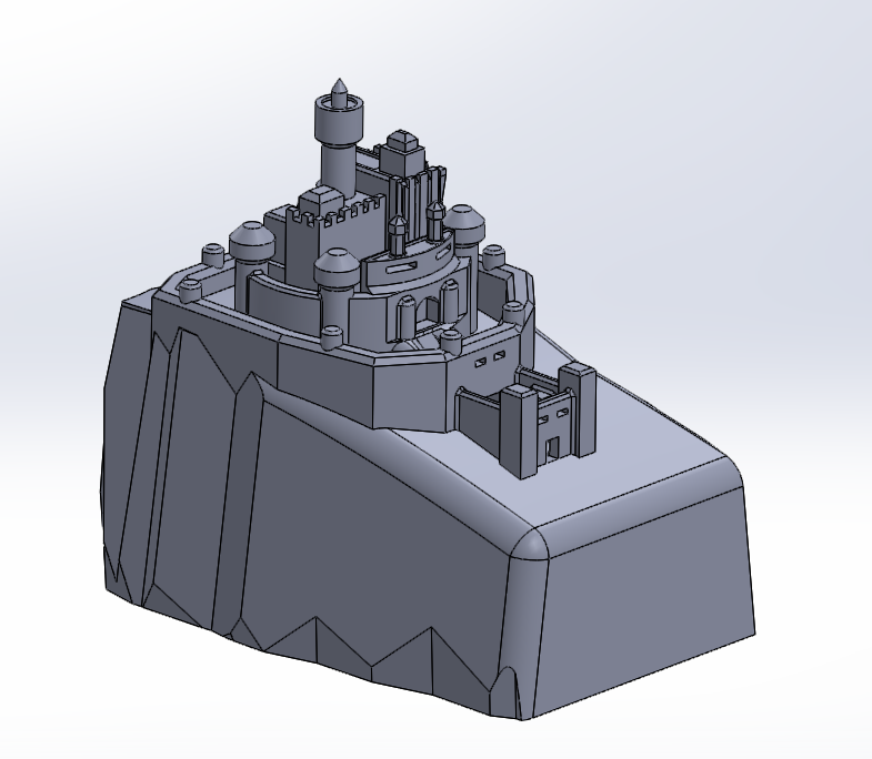 🏰 Game of Thrones - Castles・ STL File for ・Cults