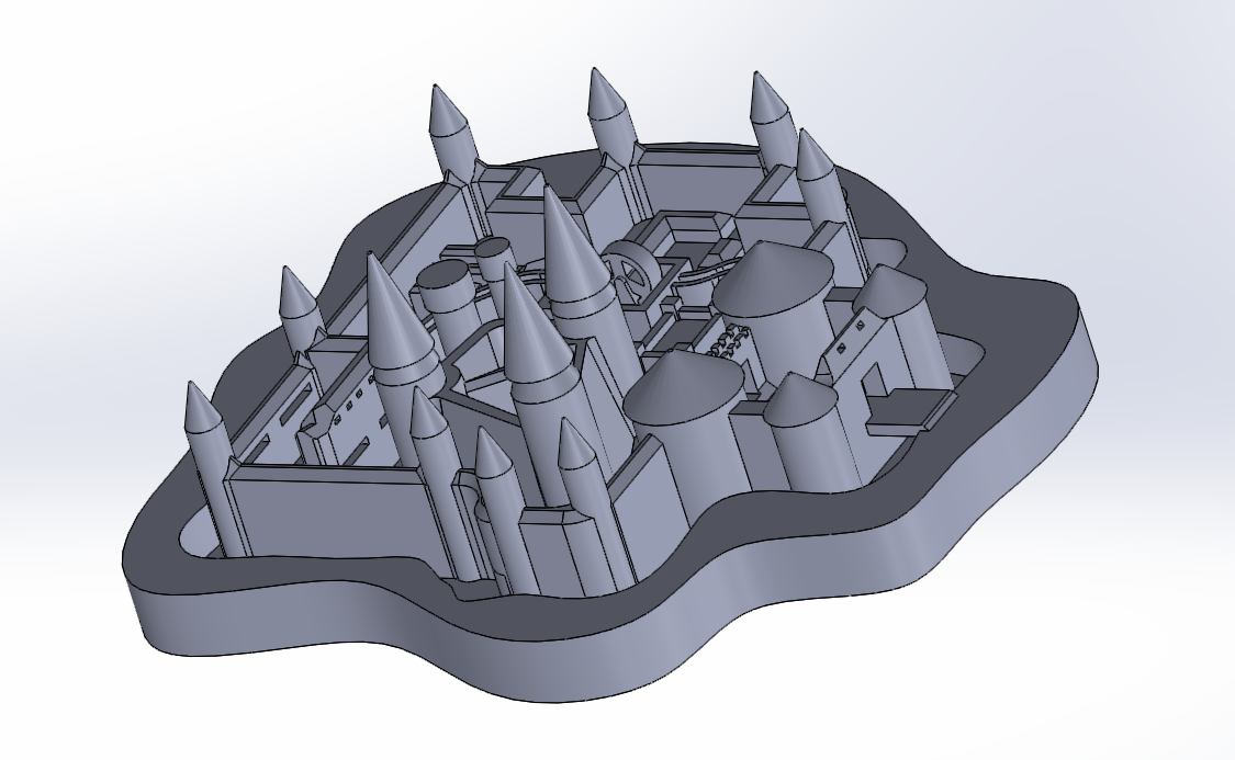 🏰 Game of Thrones - Castles・ STL File for ・Cults