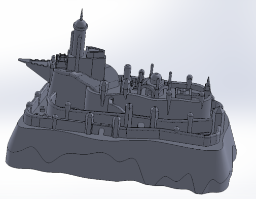 🏰 Game of Thrones - Castles・ STL File for ・Cults