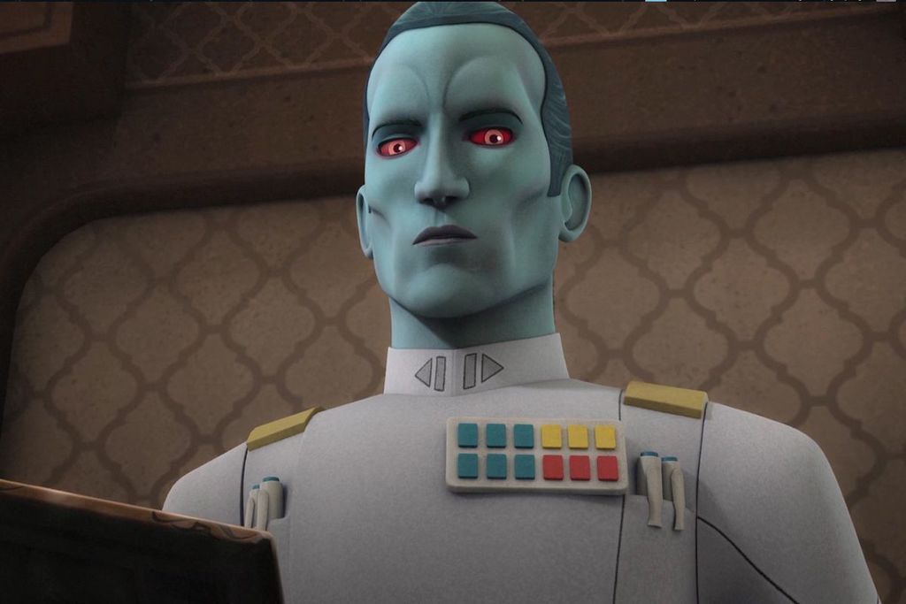 👤 Thrawn (Rebels)・Free STL File for ・Cults
