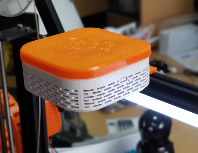 Free STL file V-slot mounting smart smoke alarm bracket 🚬・3D printing ...