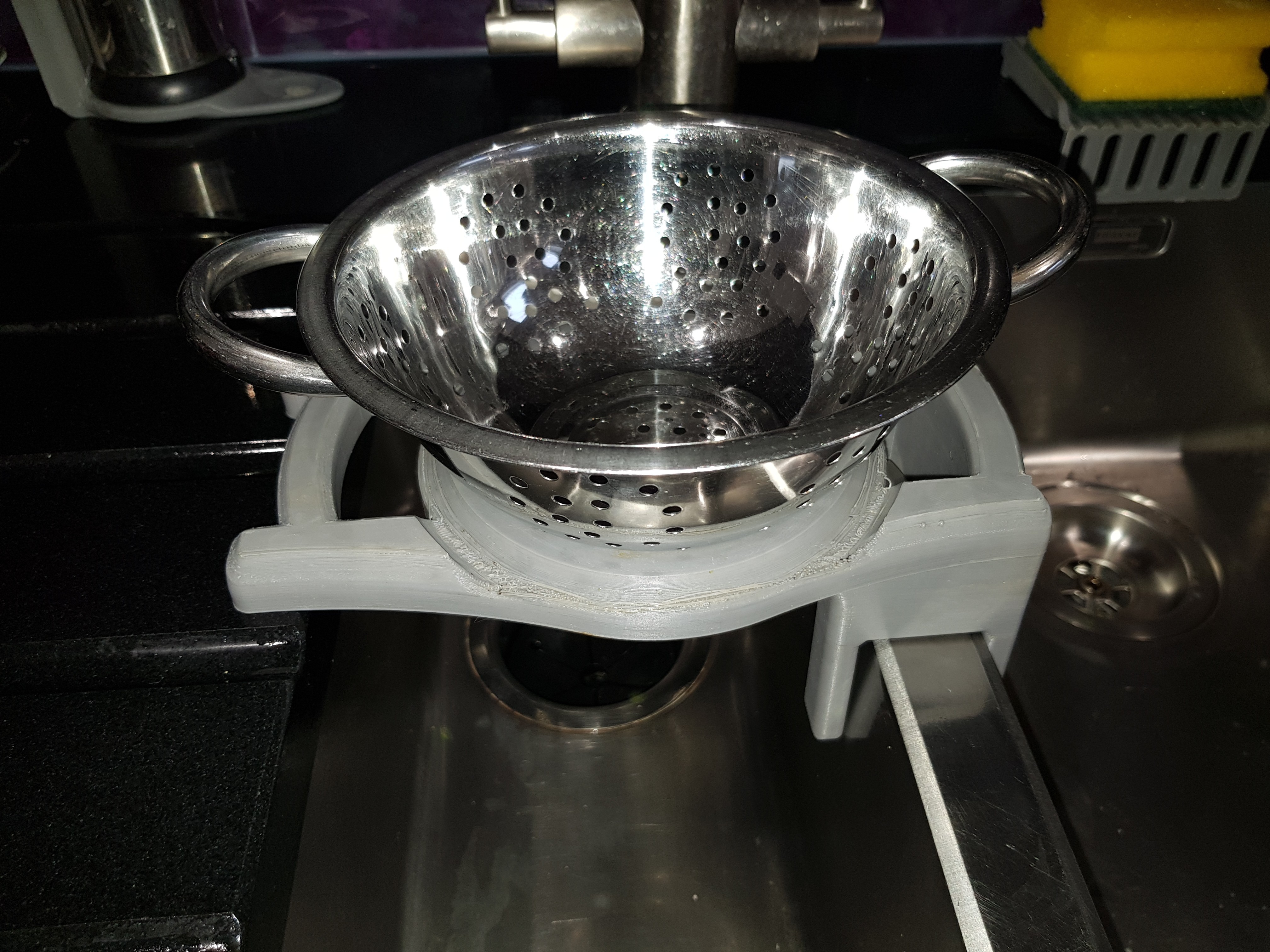 Бесплатный STL файл The Sinky Dinky (sink colander drainer) 🔪 ・3D ...