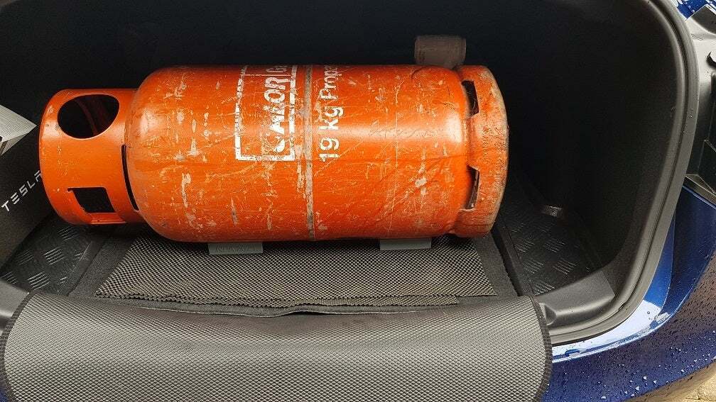 🏠 Gas cylinder transport chock・Free STL File for ・Cults