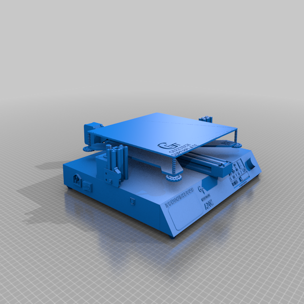 Free STL file GEEETECH A20M Bed / Build plate for PrusaSlicer 🛏️ (SVG)・3D printing design to ...