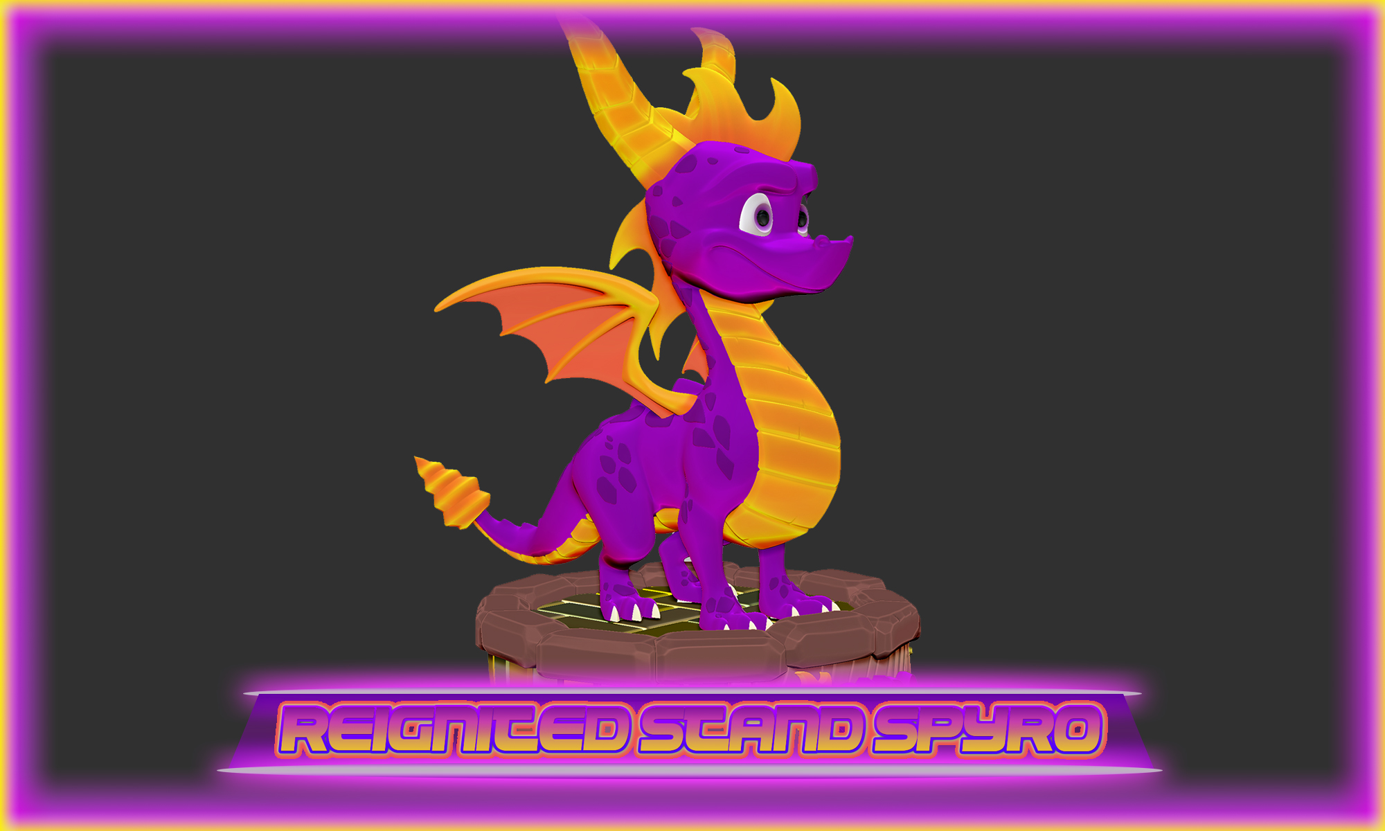 🐉 Spyro - Reignited Triology Based Spyro the Dragon - 3D print model ...