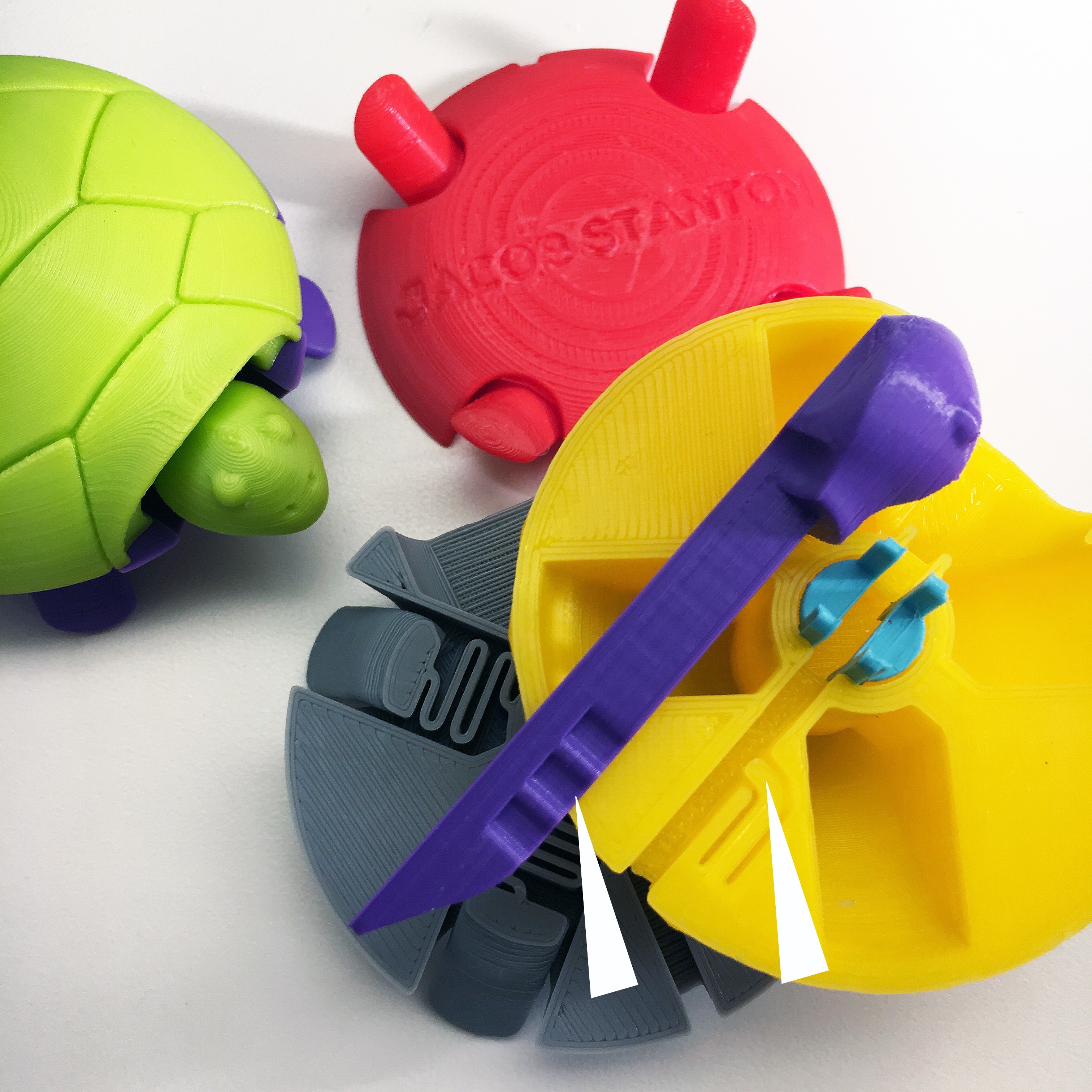 3D printing Squishy Turtle • made with Lulzbot Mini 2・Cults
