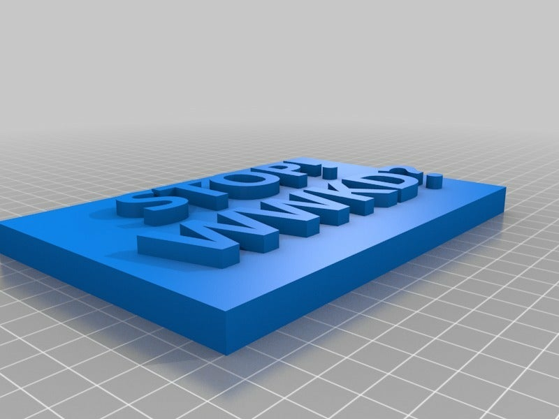Free STL file My Customized Sign with Backplate 🎨 ・3D printer design to ...