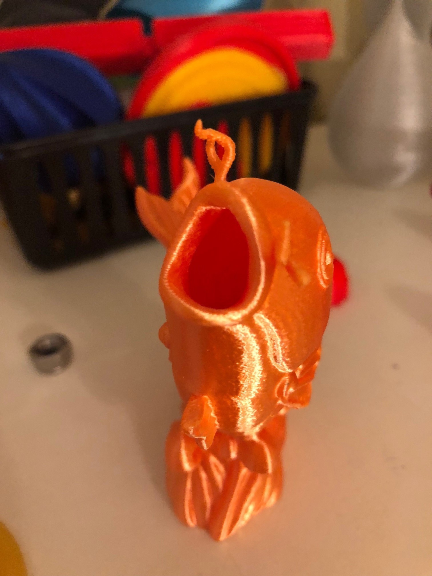 gran pez impreso en 3D • Hecho con una impresora 3D Wanhao PowerSpec ...