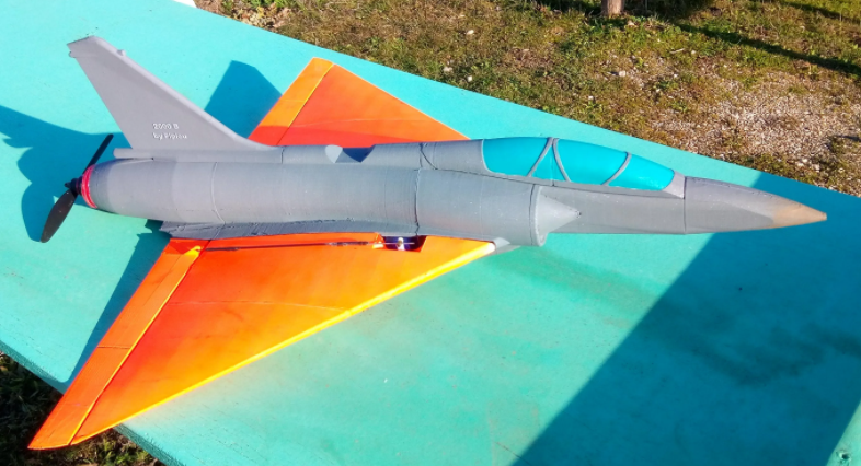 Free STL file Mirage 2000 B flying RC MODEL free test part 🆓 ・3D ...