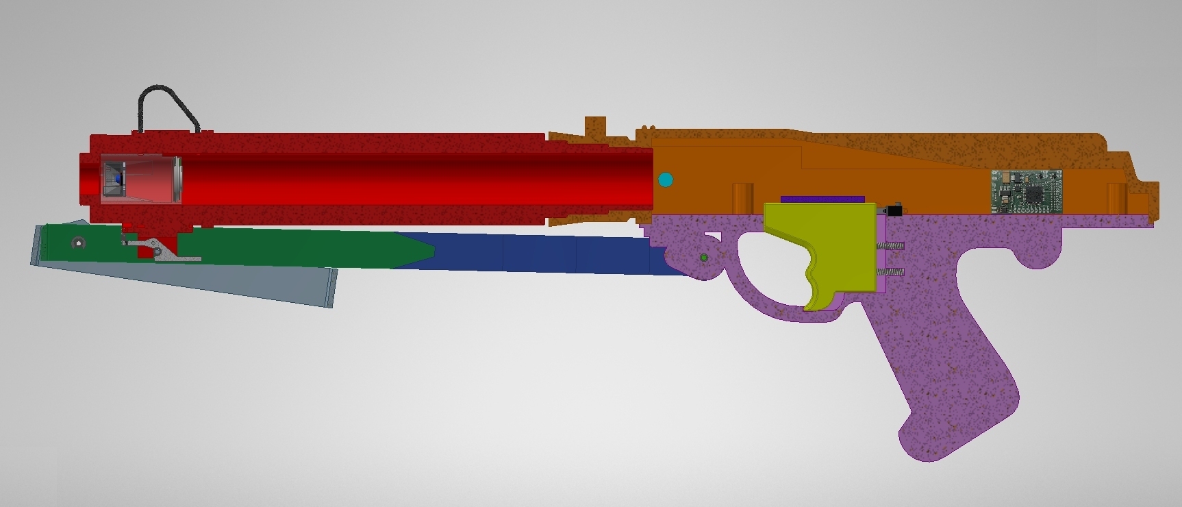 ⭐ DC-15S blaster - Star Wars 3D PRINT MODEL・ 3D File for ・Cults