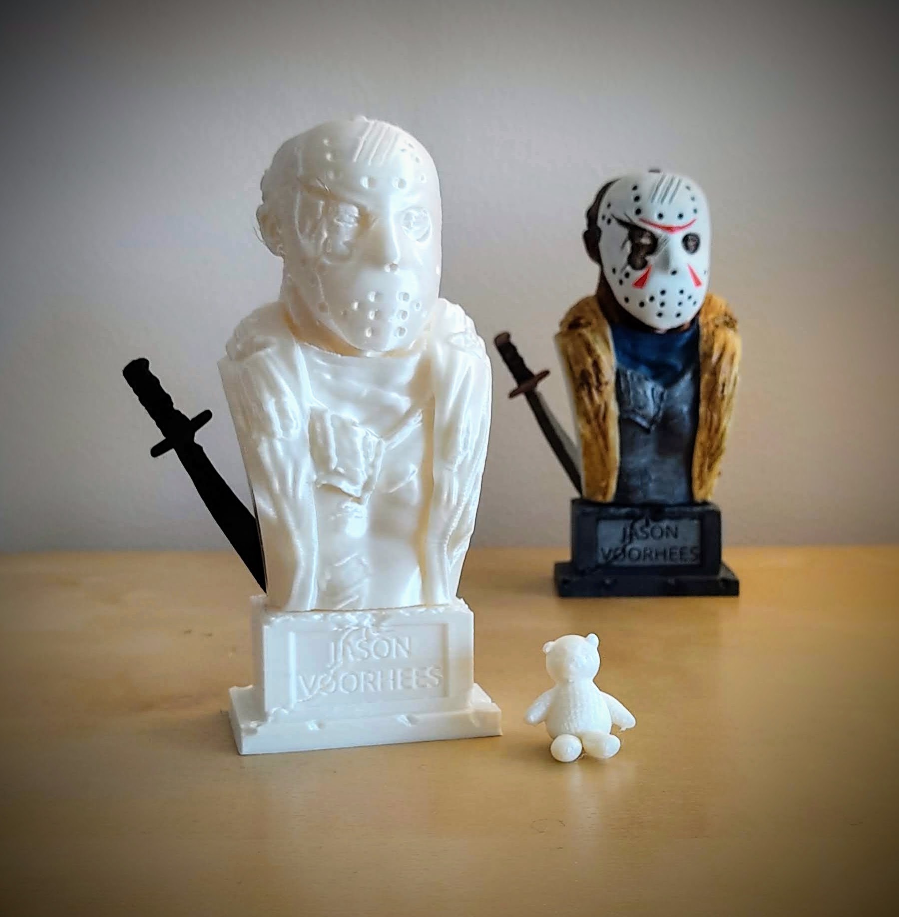 👤 Jason Voorhees: Bust for 3D printing・ STL File for ・Cults