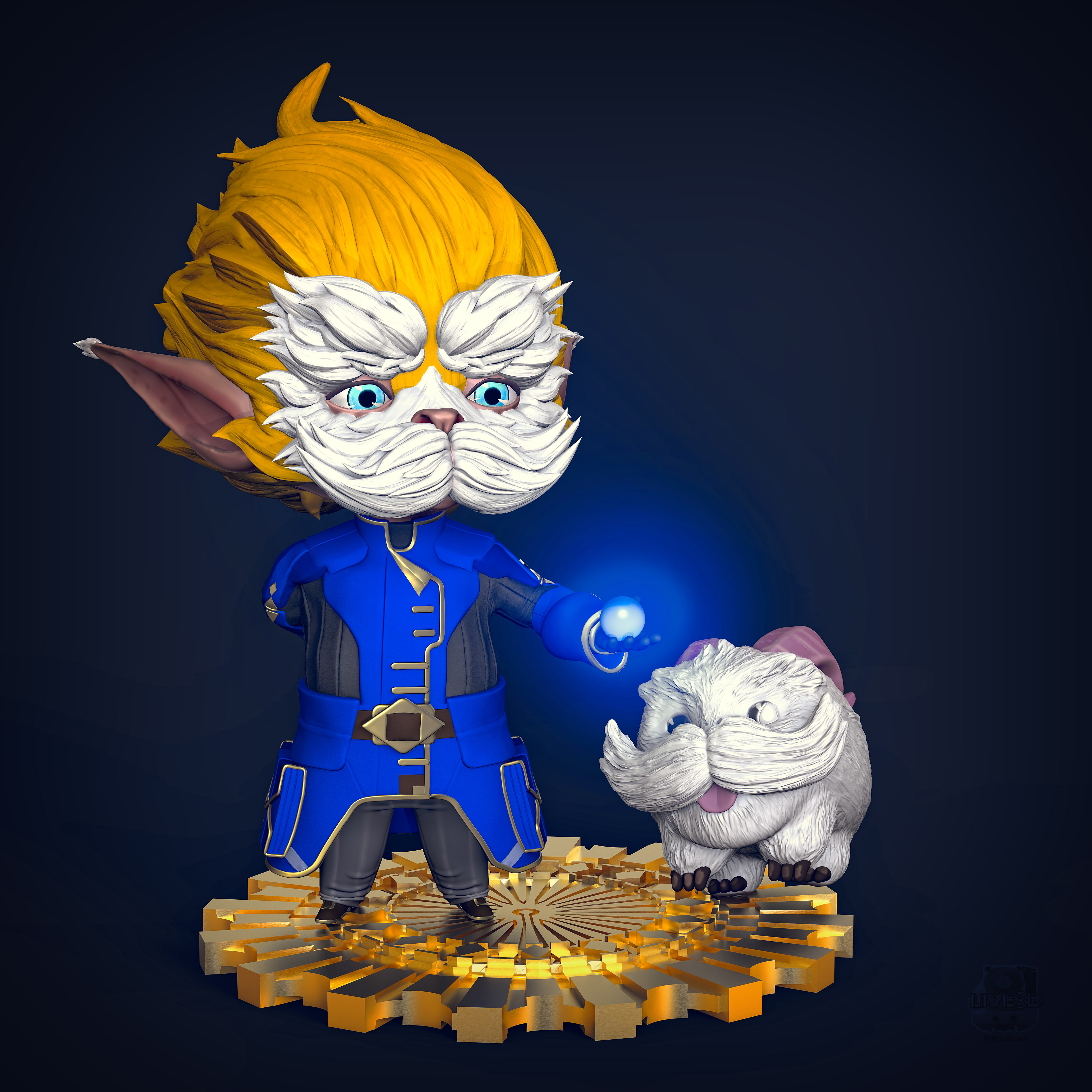 STL file Professor Heimerdinger for 3D Printing 🦸 ・Model to download ...