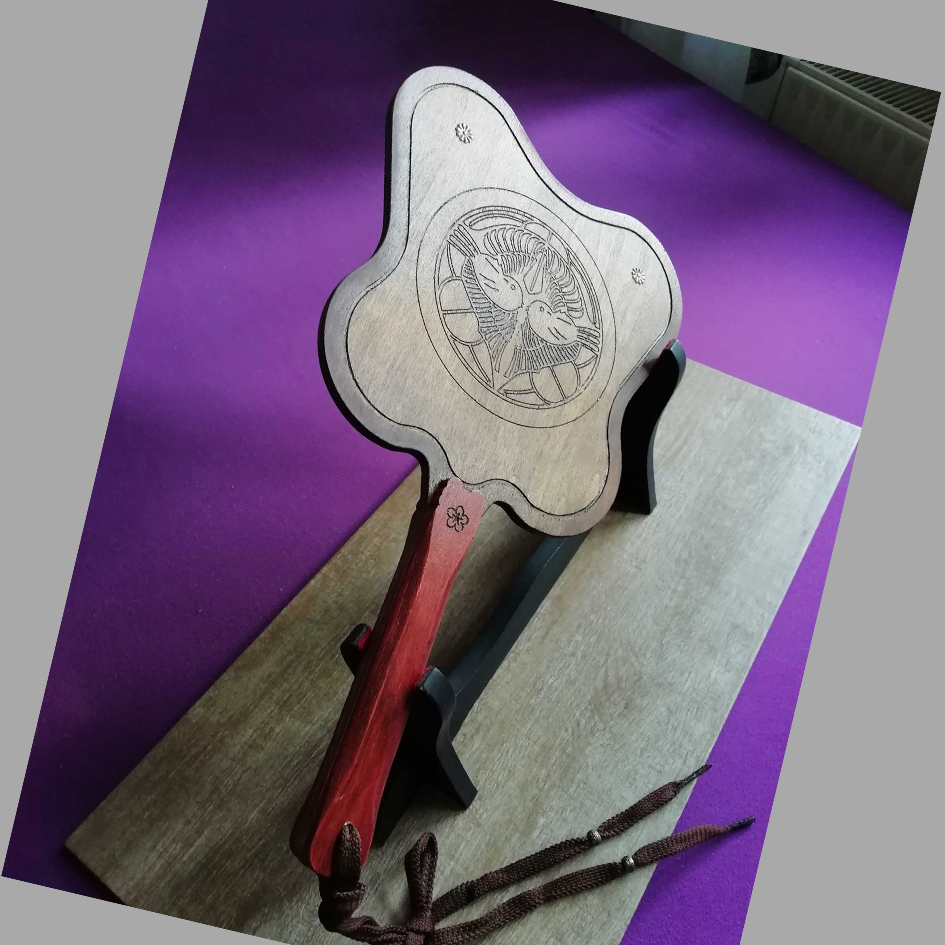 🗡️ Gunbai Samurai military leader's fan・Бесплатный 3D для ・Cults