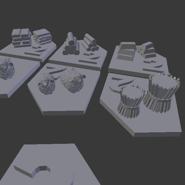 Free STL file Catan Ports ♟ ・Model to download and 3D print・Cults