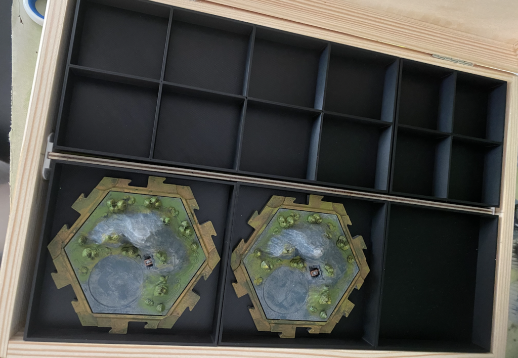 🎲 Catan Interlocking tile storage・Free 3D File for ・Cults