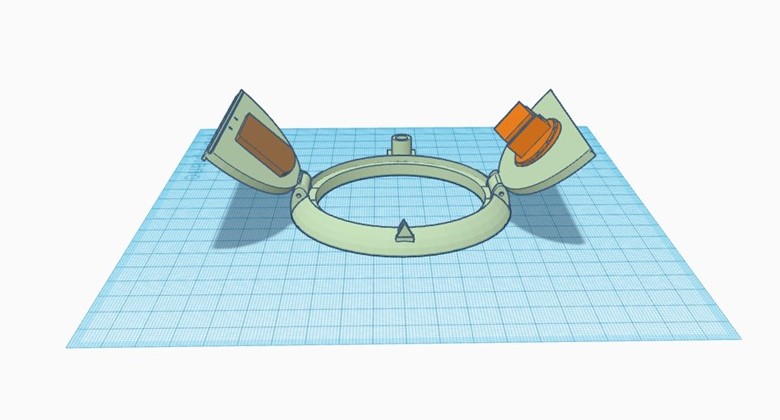🪖 1/10th scale M4 Sherman split hatch for Lubos M4 model・ STL File for ...