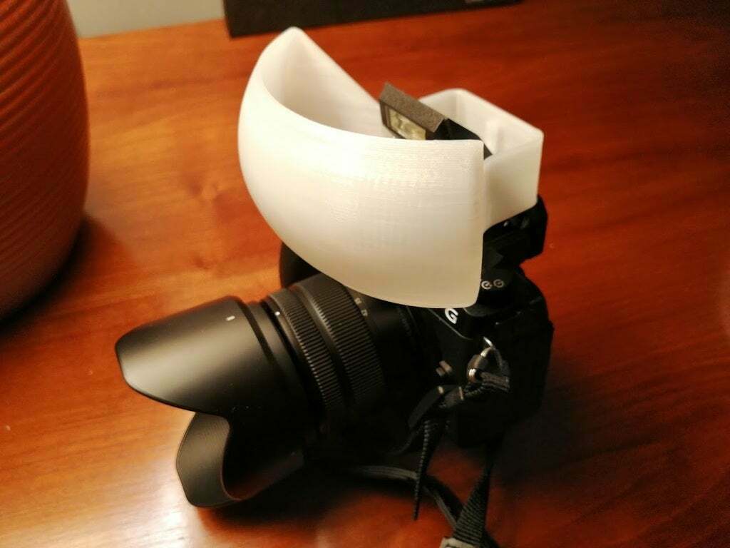 Free STL file LUMIX DMC G7 flash diffuser ( 0.8mm et 1.6mm ) 📷 ・3D ...