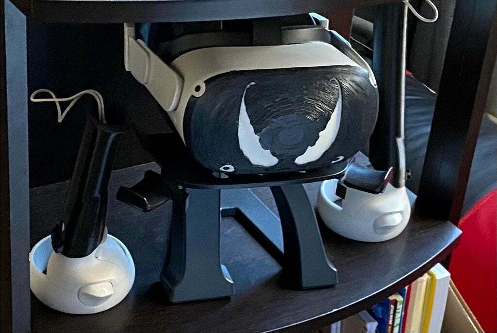 🎮 Venom Oculus Quest 2 Cover・Free STL File for ・Cults