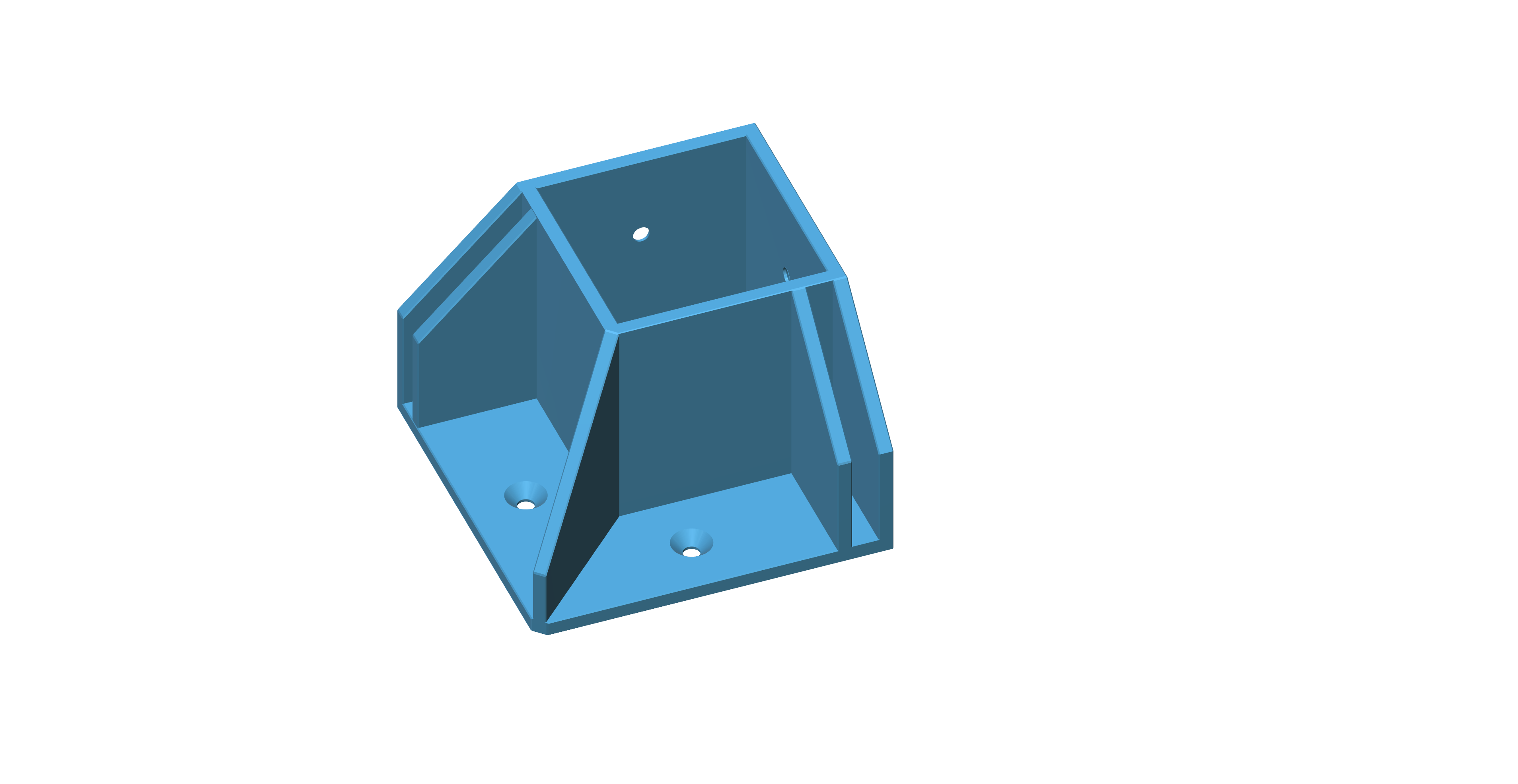 Free STL file 3d printer enclosure brackets for WalMart Parsons table 🖨 ...