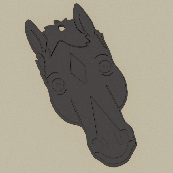 STL file BOJACK KEYCHAIN 🗝️・Template to download and 3D print・Cults