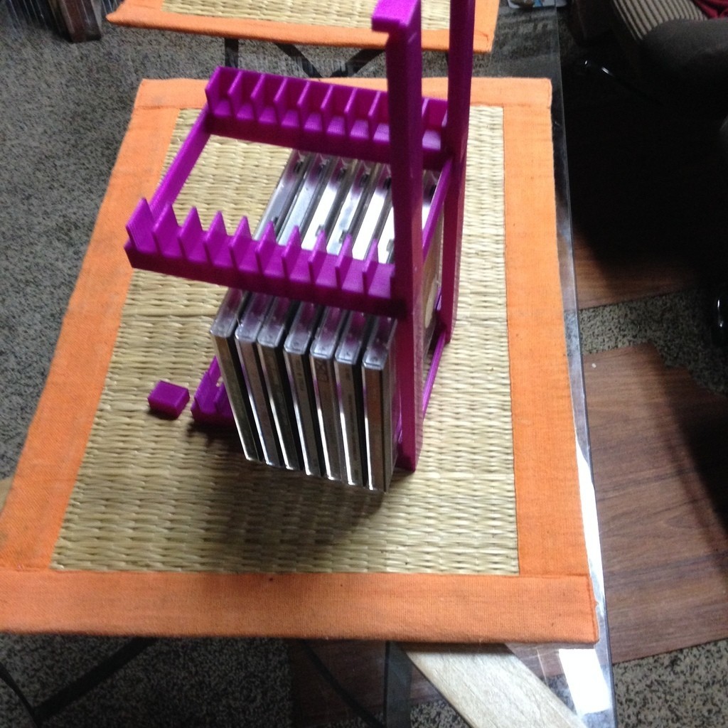 💽 CD storage rack・Free STL File for ・Cults