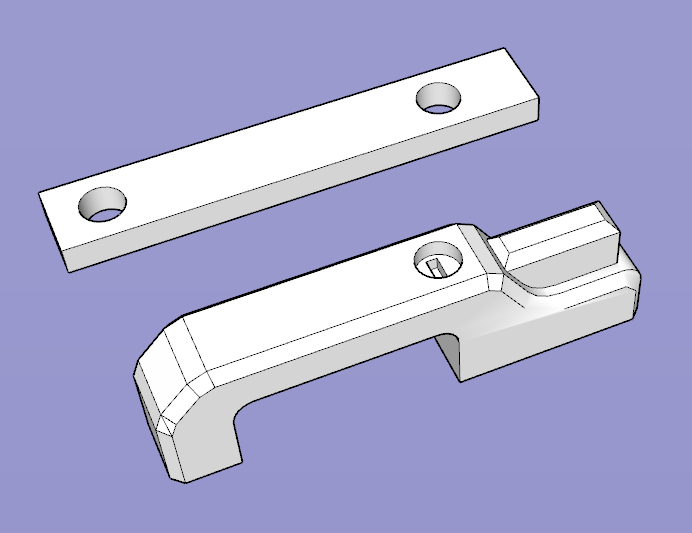 🚪 door handle for TRX4 DEFENDER・Free STL File for ・Cults