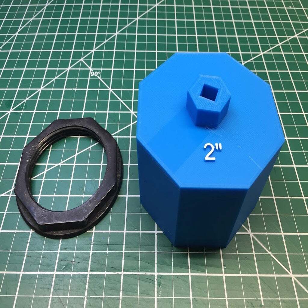 Free STL file Bulkhead socket for PVC pipe 🔧 ・3D print object to ...