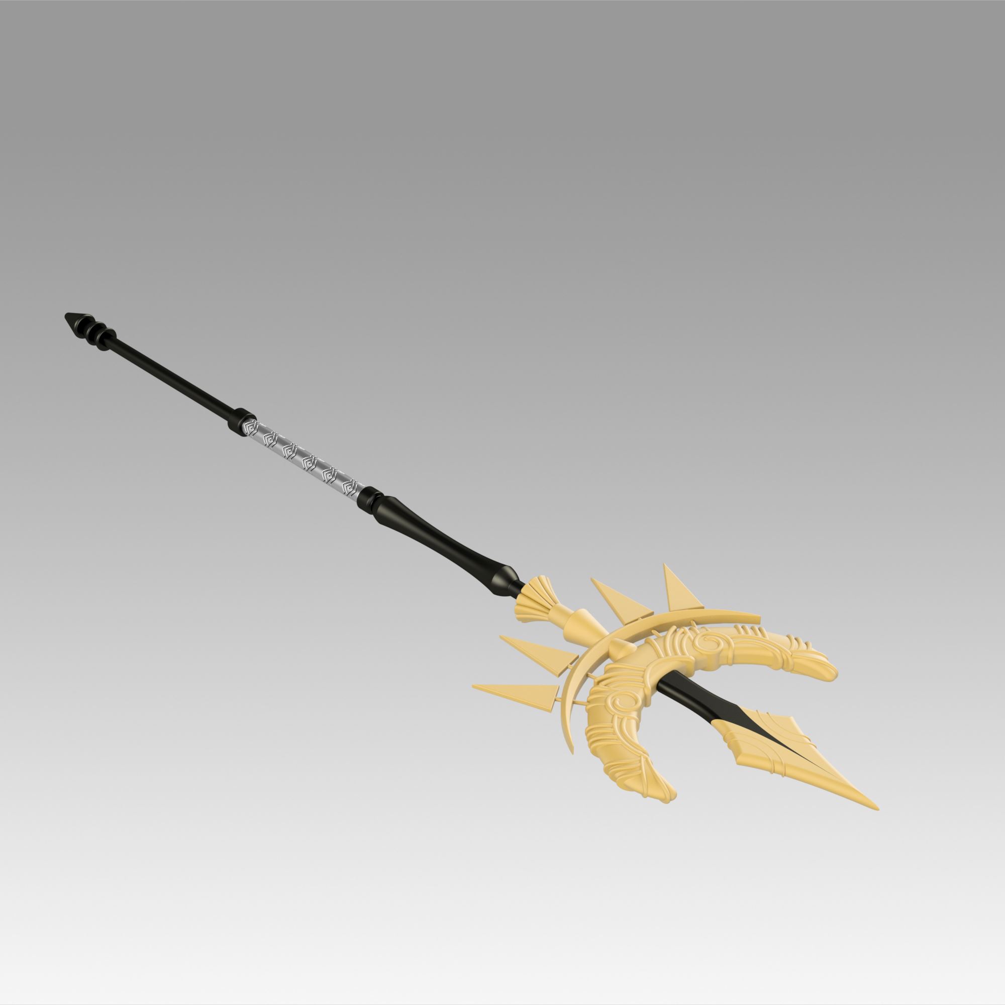 Fichier STL Final Fantasy Spectral Necromancer Cosplay Prop Weapon 🔫 ...