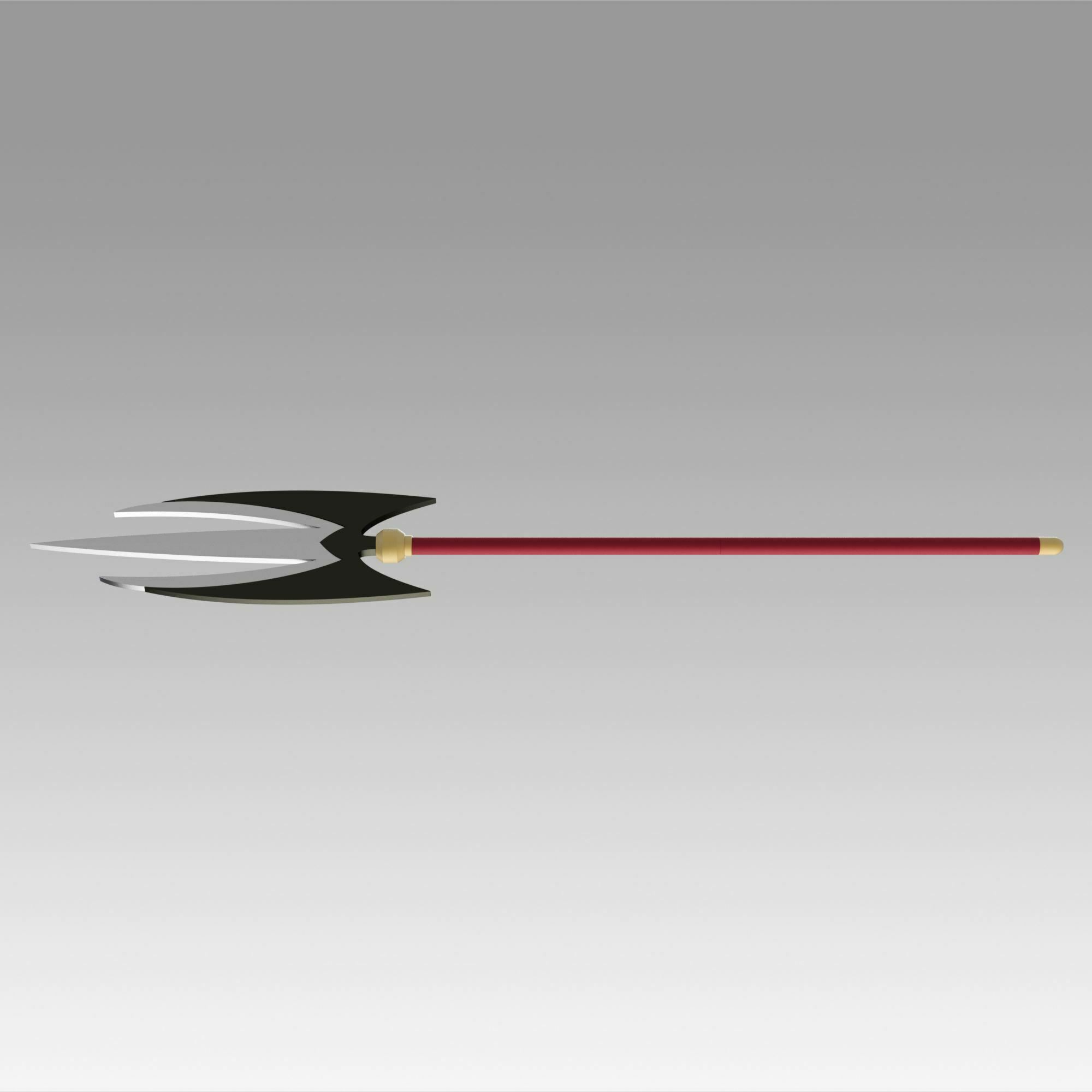 STL file One Piece Charlotte Katakuri Spear Cosplay Weapon Prop 🔫 (OBJ ...