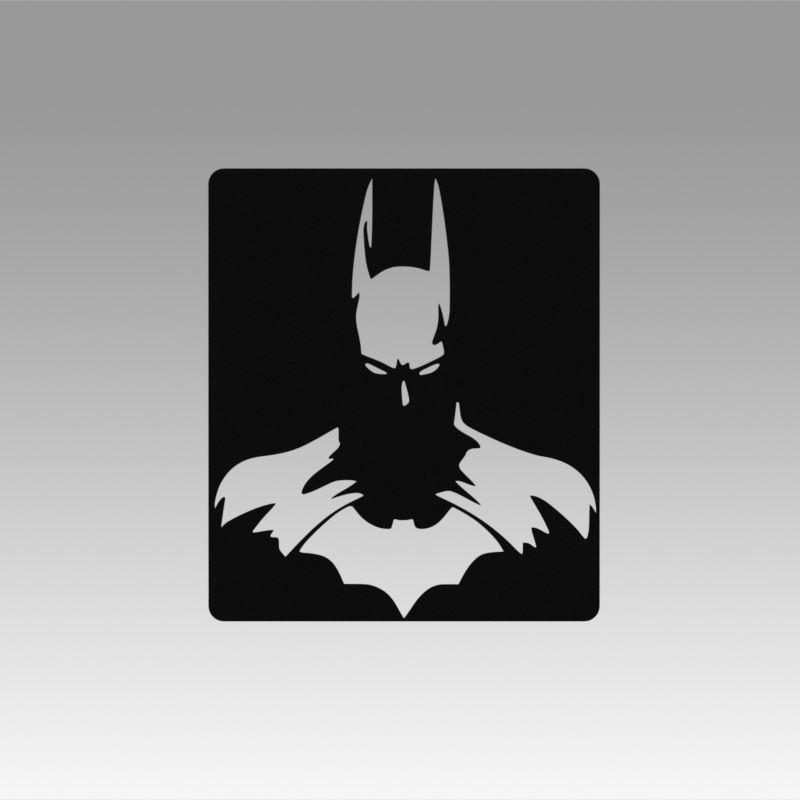 STL file Batman logo 🪃 (OBJ)・3D print model to download・Cults