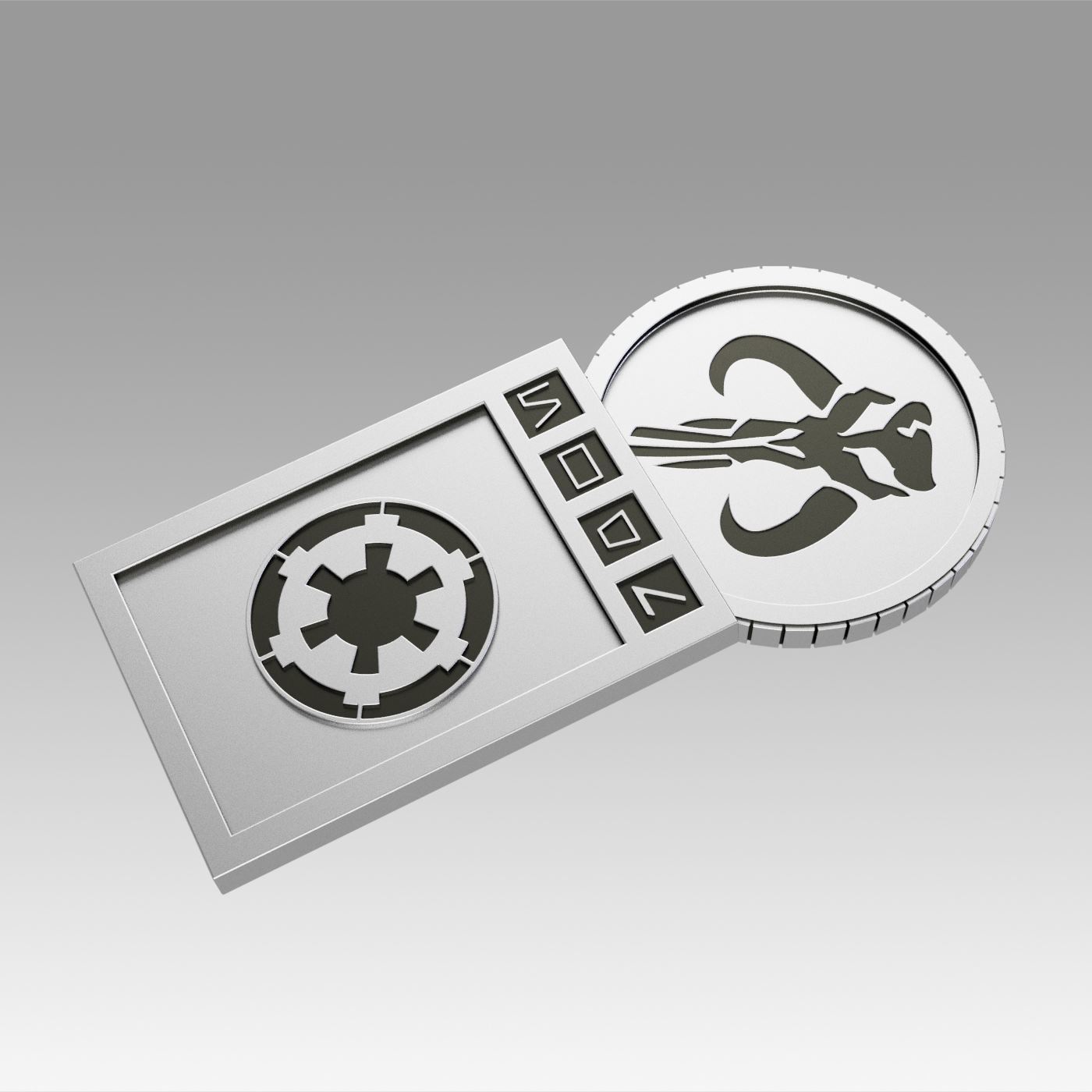 ⭐ Star wars Galactic Currency from Sabacc table・ STL File for ・Cults