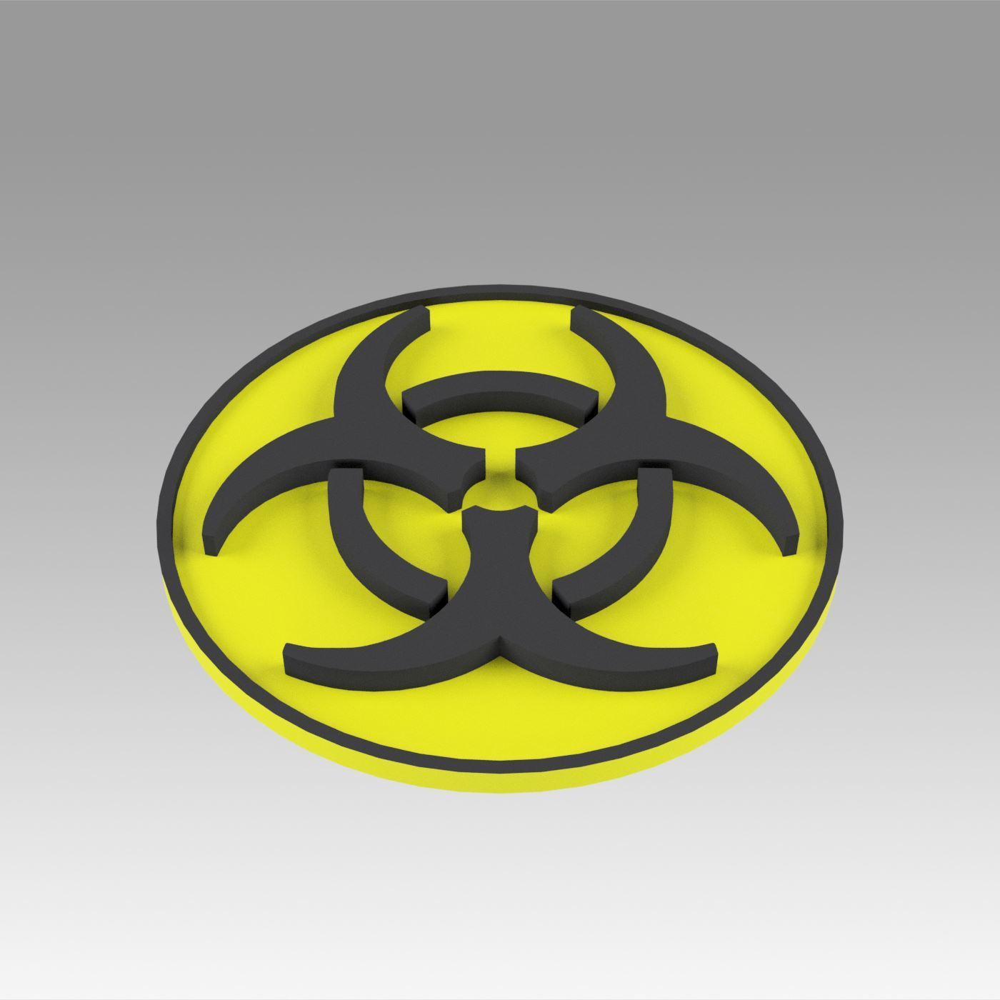 STL file Biohazard symbol Signs ☣️ (OBJ)・3D printing design to download ...