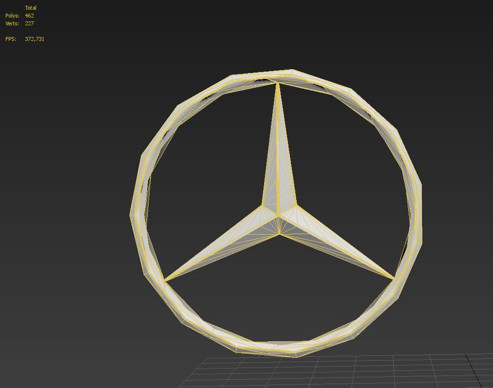 STL file Mercedes logo 🚗 (OBJ)・3D printing model to download・Cults