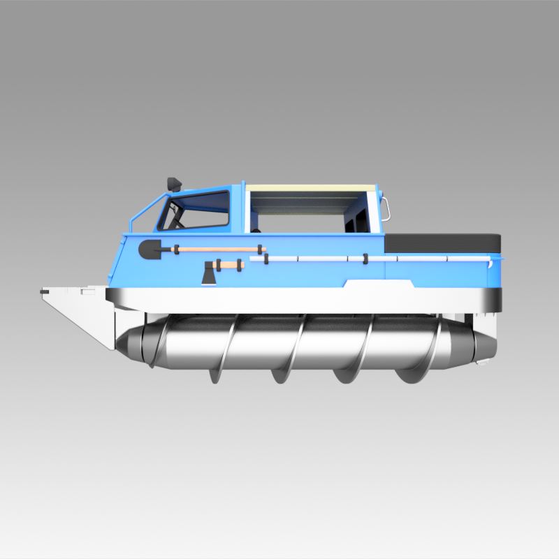 STL file Screw terrain vehicle ZIL-2906 🌨️ (OBJ)・3D printing design to ...