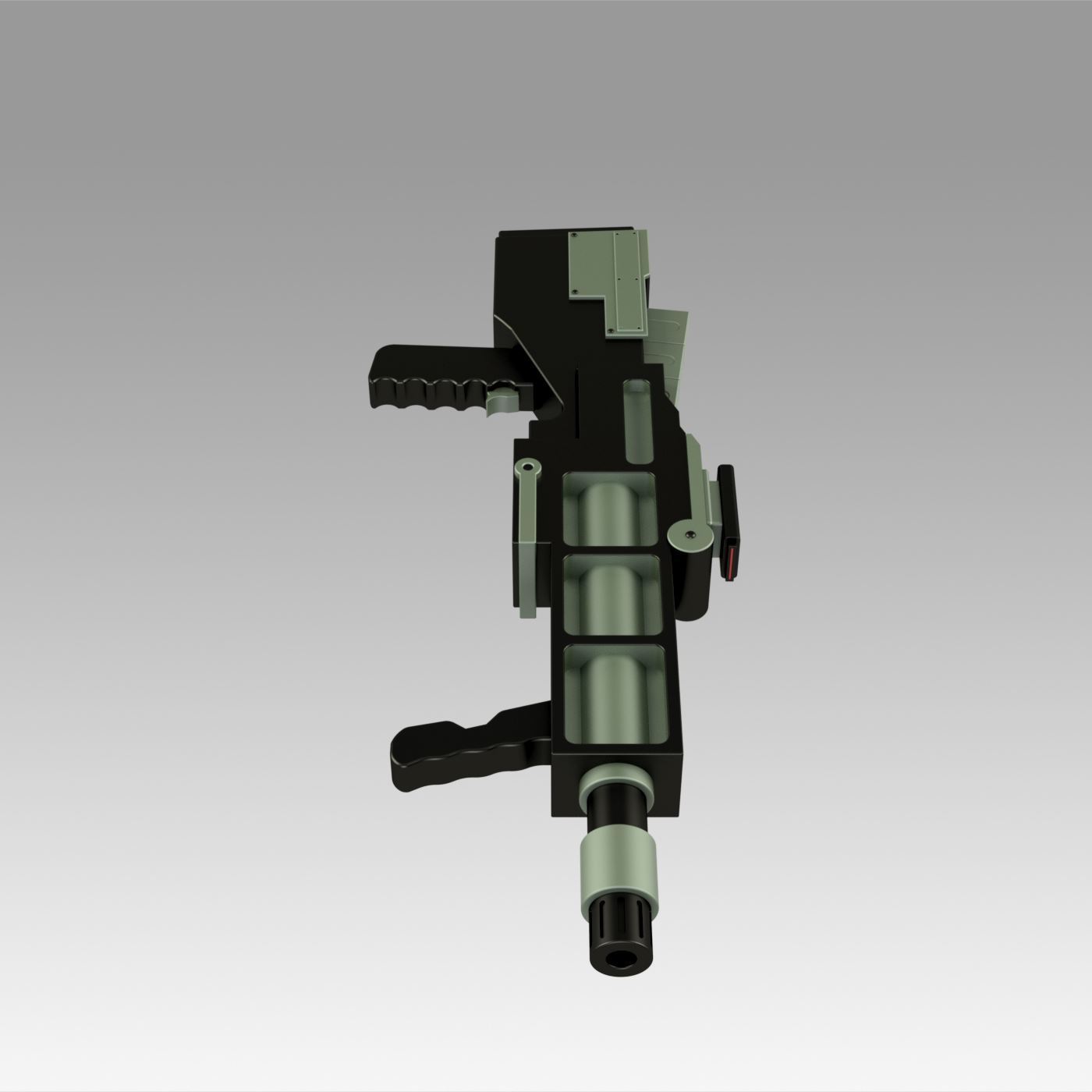 Файл STL Star Trek Enterprise Alien Containment Flamethrower Extinction ...