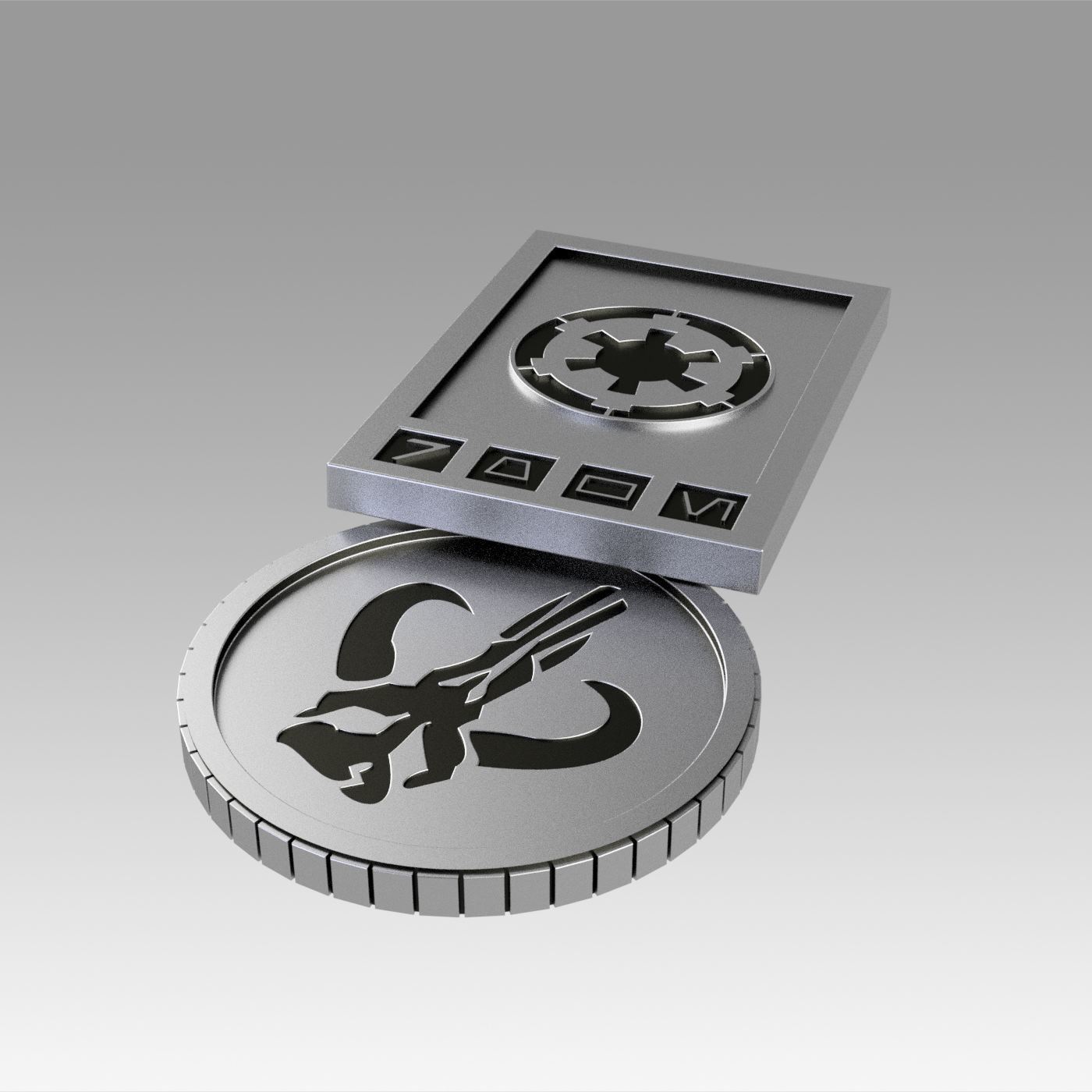 ⭐ Star wars Galactic Currency from Sabacc table・ STL File for ・Cults