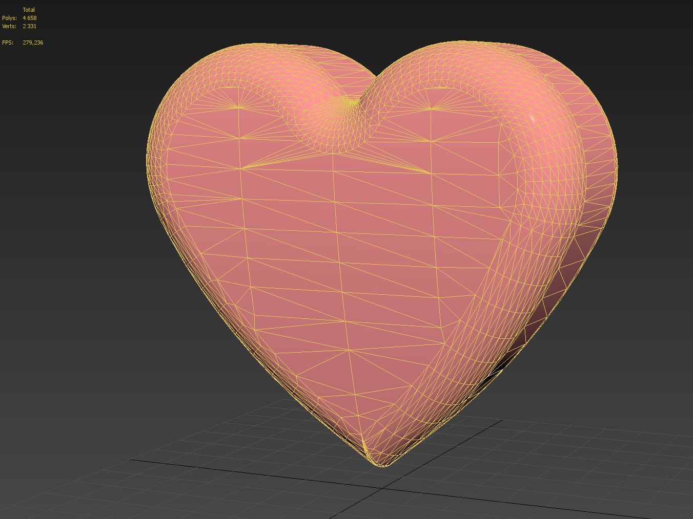 STL file Heart love 💜 (OBJ)・3D printable model to download・Cults