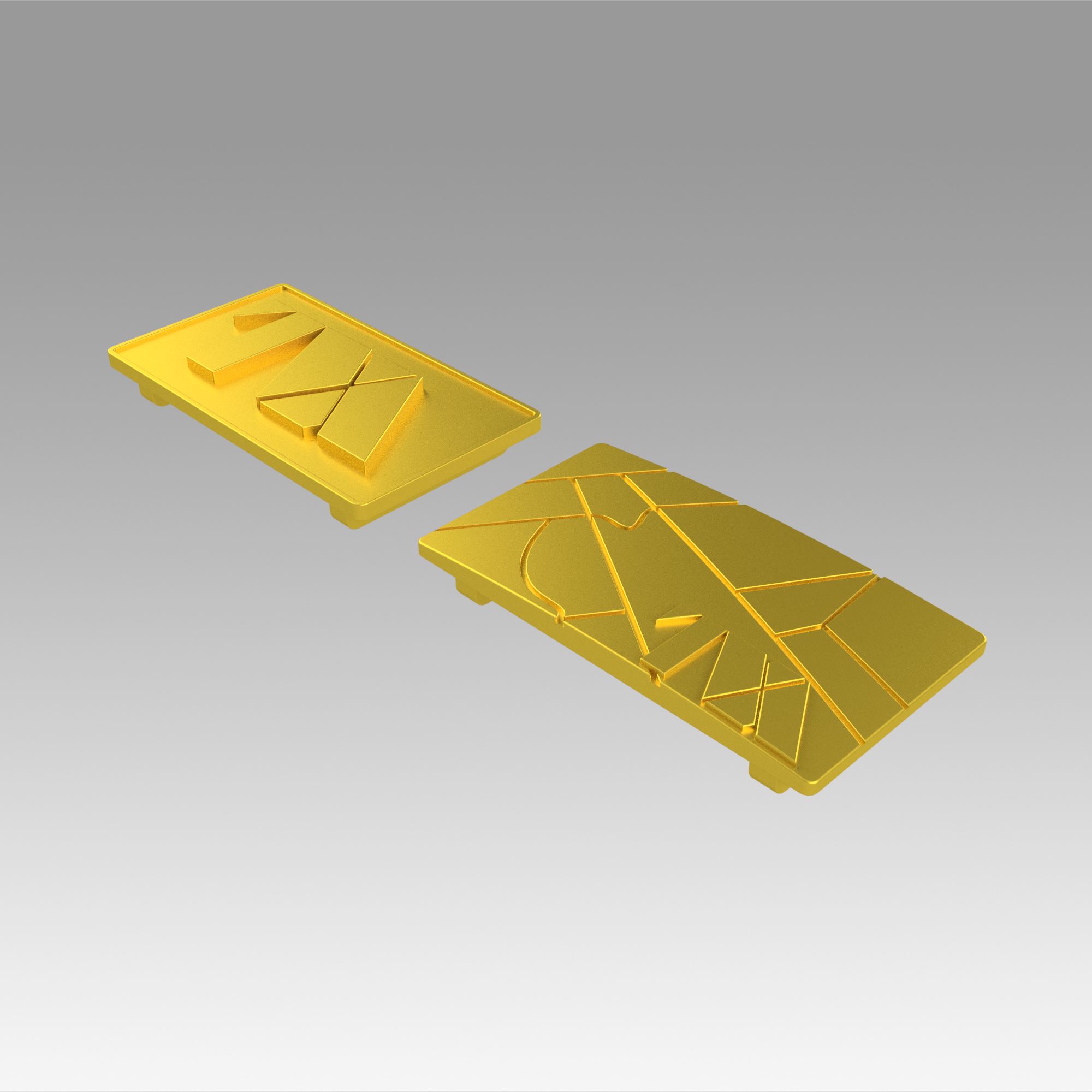 STL file Marvel Loki Mobius Gold TVA Belt Buckle cosplay prop replica 🎲 ...