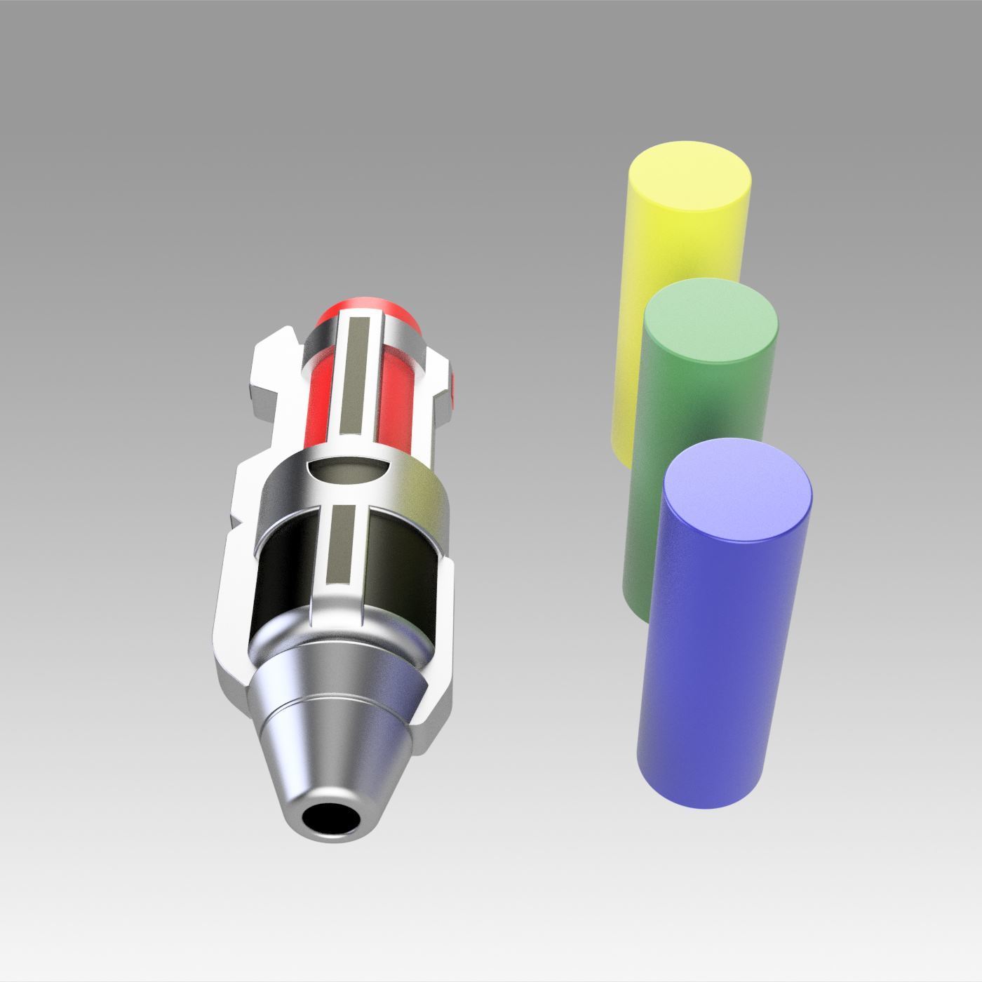 STL file Star Trek Deep Space Nine Small Hypo Cosplay prop ⭐ (OBJ ...