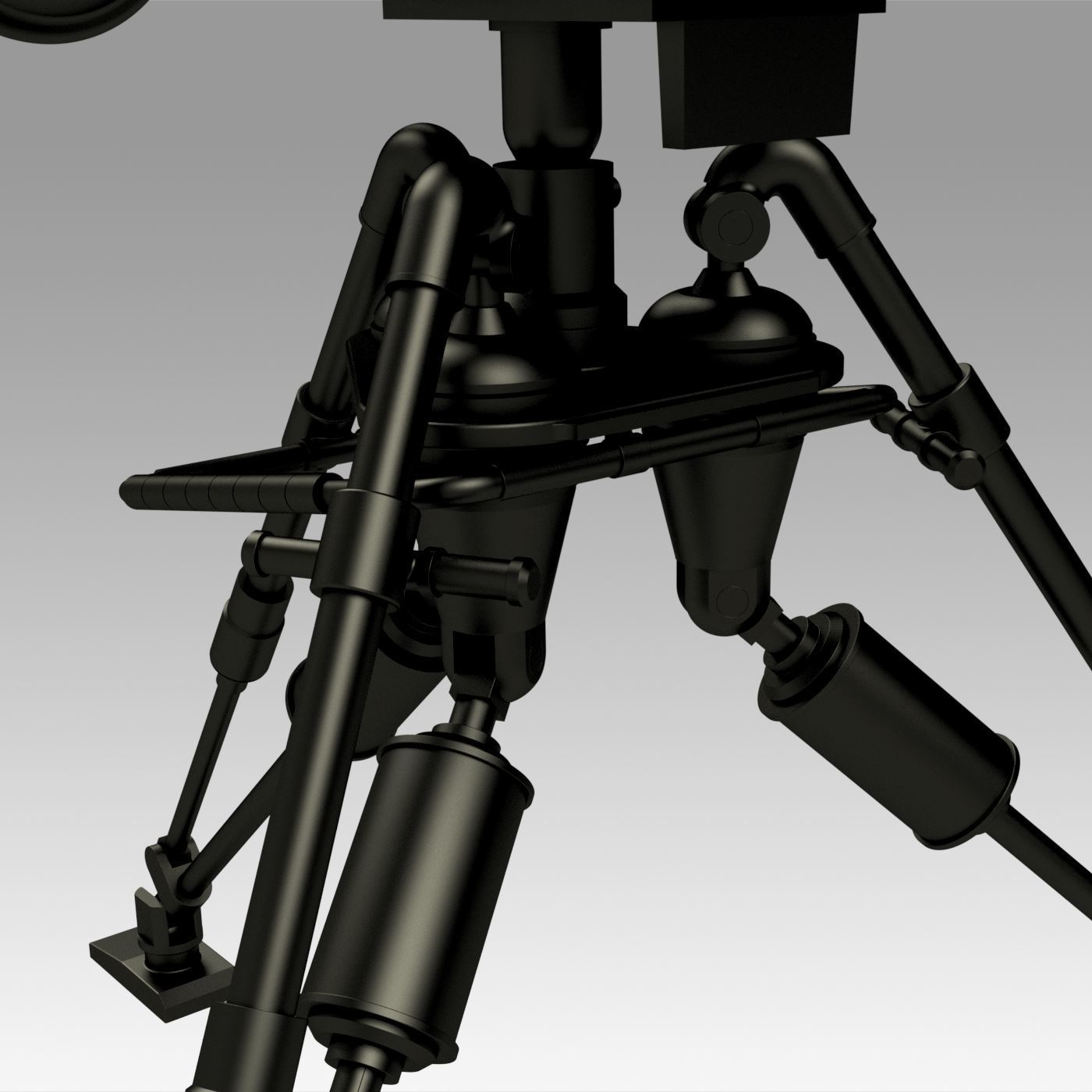 ⭐ E-WEB heavy repeating Blaster - Star Wars Weapons・ STL File for ・Cults