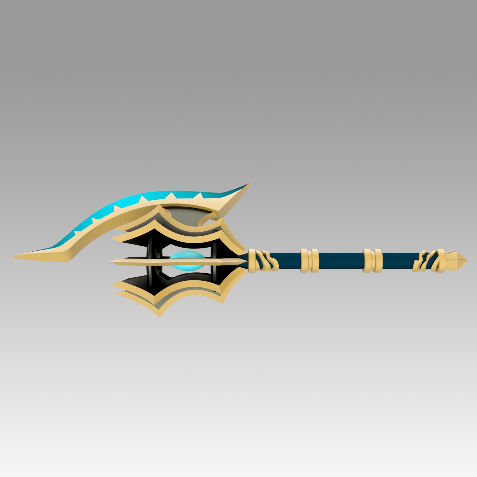 STL file Fate Grand Order Berserker Darius III Two Hatchets 🔫・3D ...