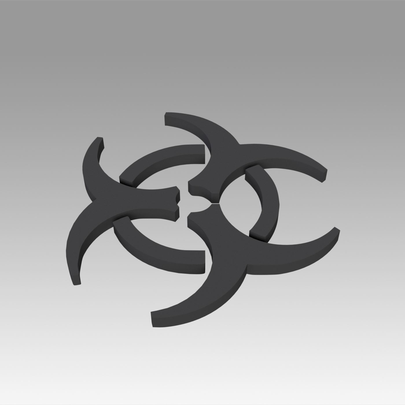 ☣️ Biohazard symbol Signs・ STL File for ・Cults
