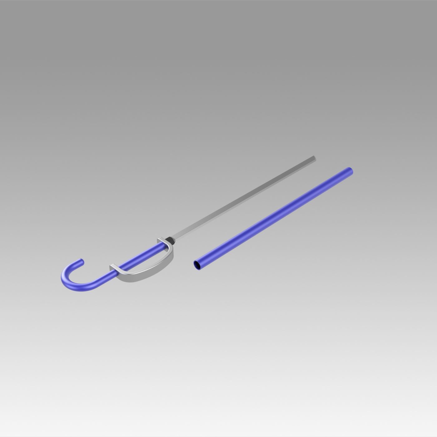 STL file One Piece Brook Burukku Cosplay Weapon 🔫 (OBJ)・3D printable ...