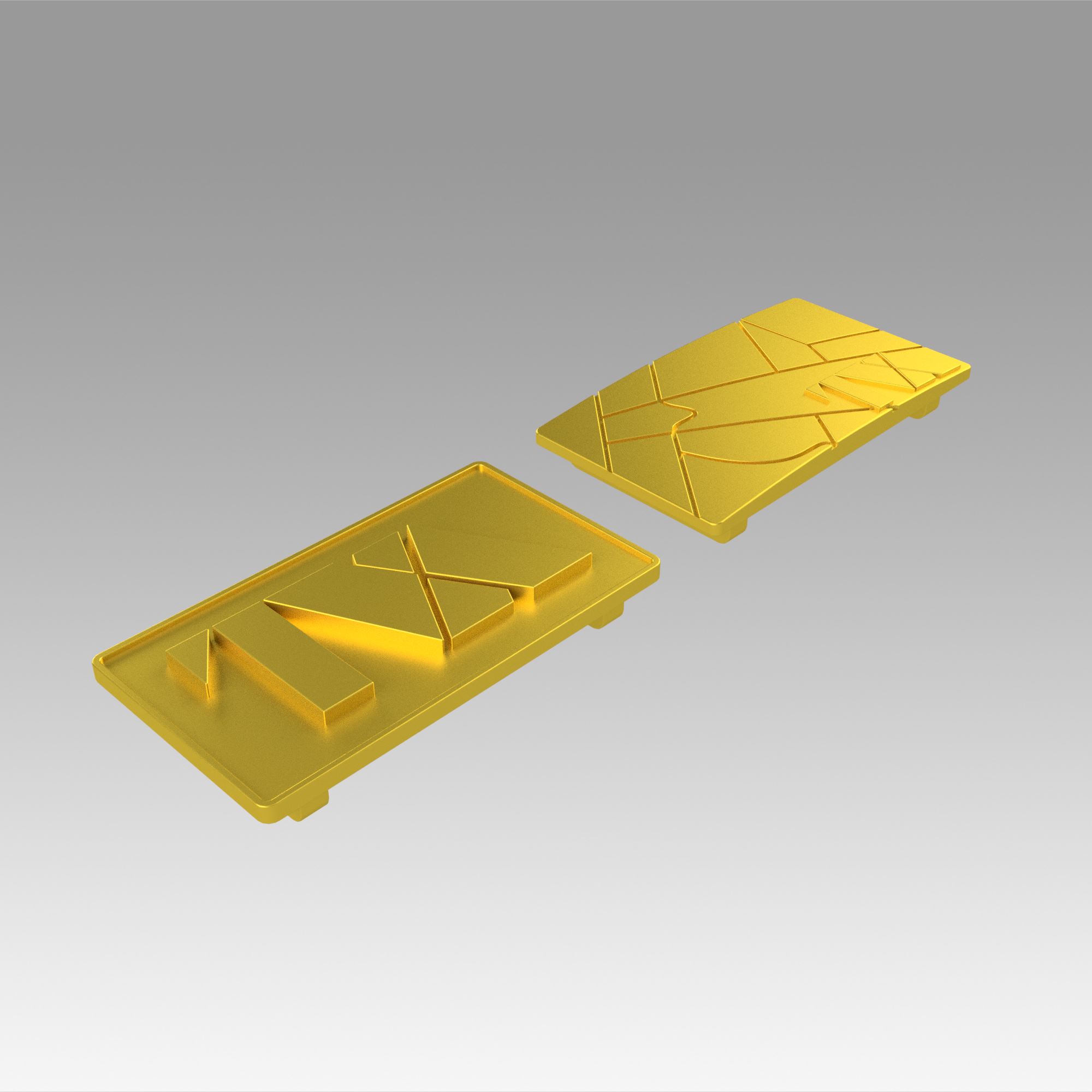 STL file Marvel Loki Mobius Gold TVA Belt Buckle cosplay prop replica 🎲 ...